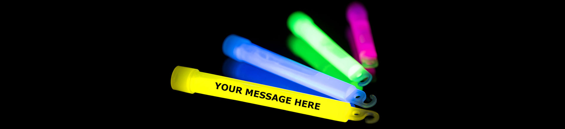Personalized Glow Sticks - Fast & Free Imprinting & GlowLights
